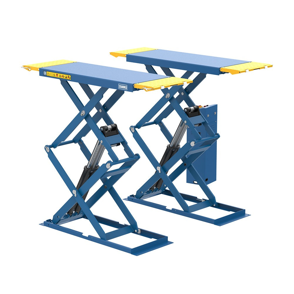 Full Rise 3500kg Scissor Lift – Pro Garage Lifts